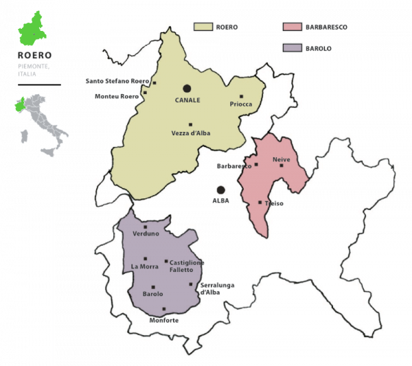 The Roero region - Monchiero Carbone